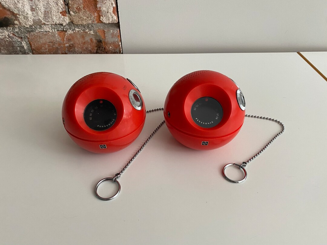 Panasonic Panapet AM Radio Red Space Age R-70 - Etsy