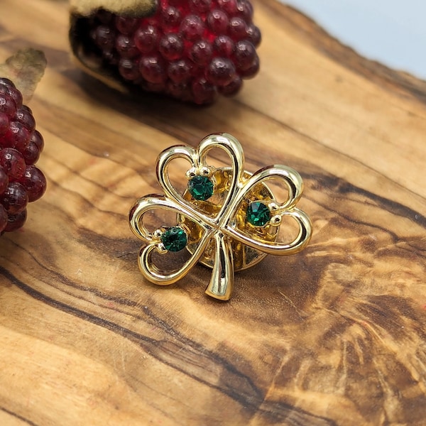 Shamrock Pin Brooch - Etsy