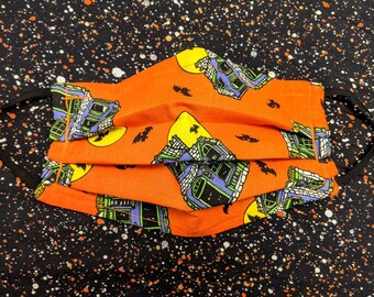 Haunted House Mask - Etsy