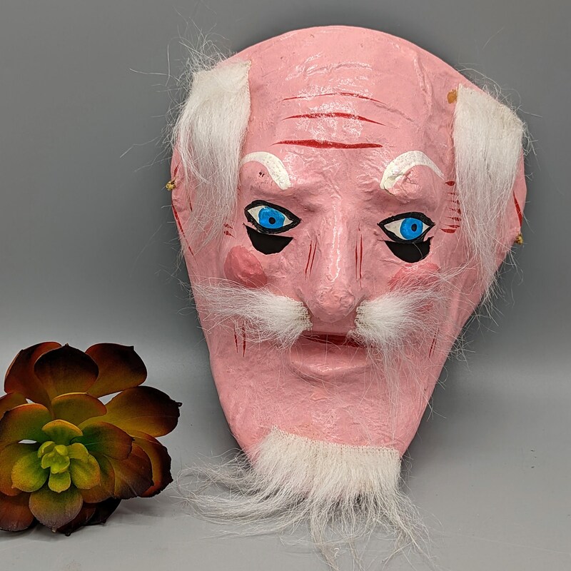 Old Man Mask - Etsy