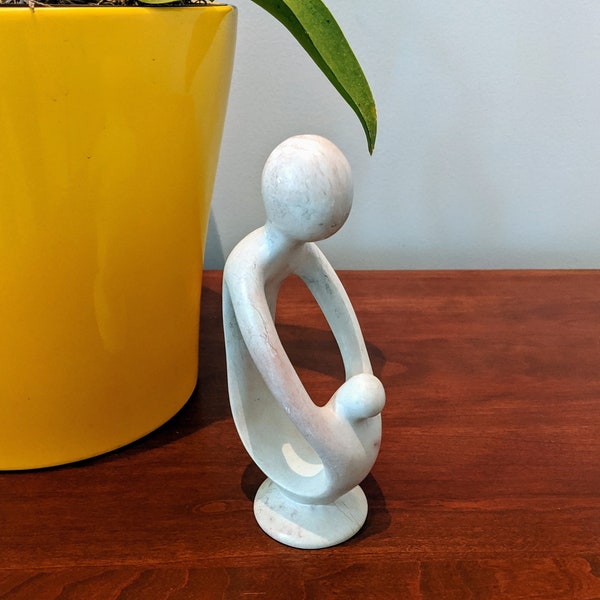 Stone Mother and Child Sculpture - Etsy