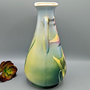 Antique Royal Nippon Nishiki Hand Painted Moriage Floral and Sail Boat ...