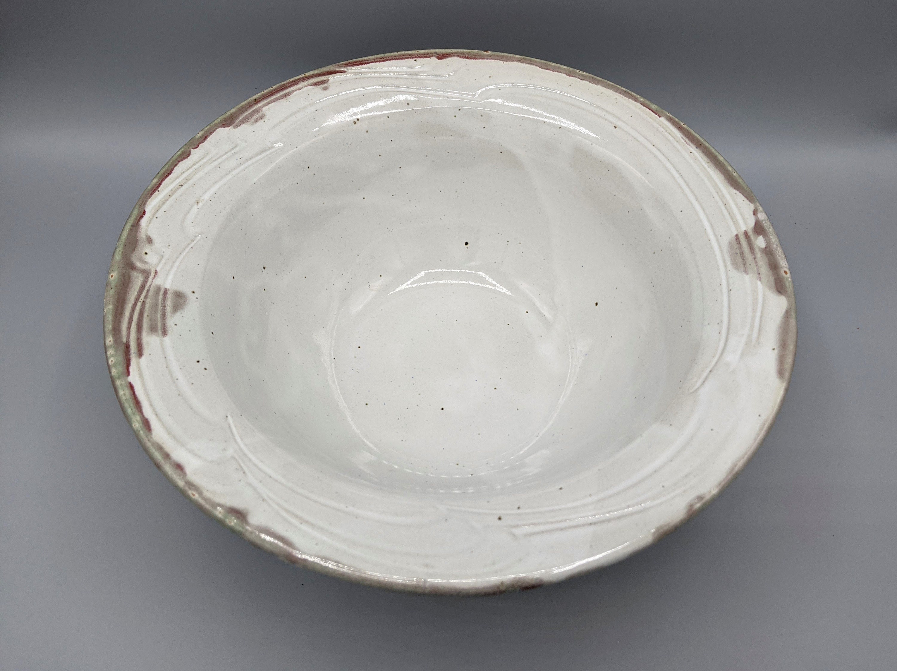 Fine Art Ceramics Art & Collectibles Vintage Blue Green Splash Art ...