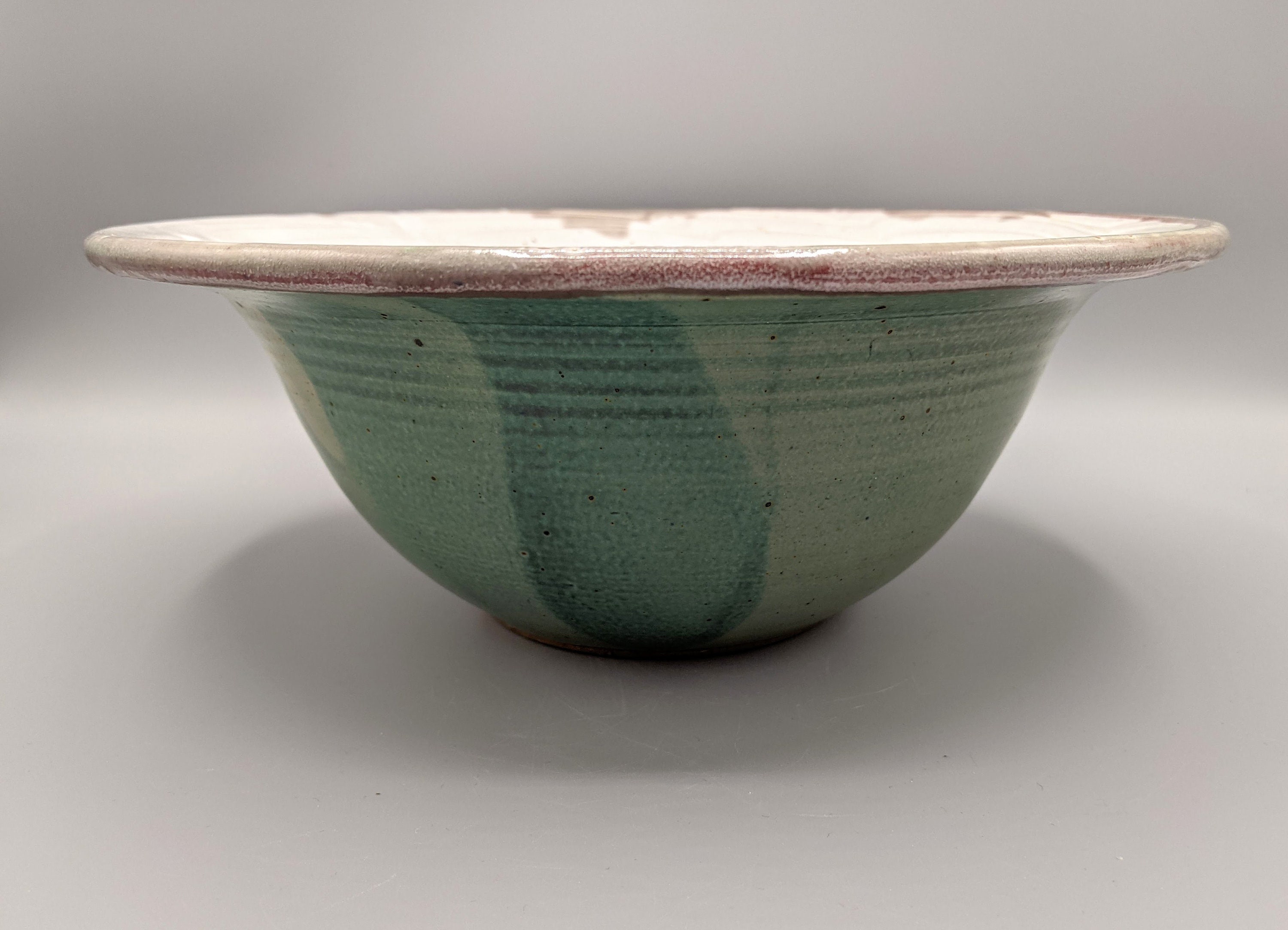 Fine Art Ceramics Art & Collectibles Vintage Blue Green Splash Art ...