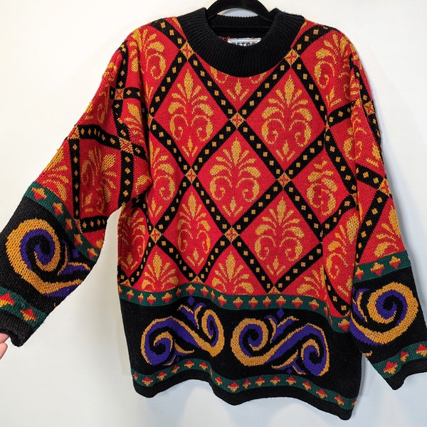 Funky Sweater - Etsy