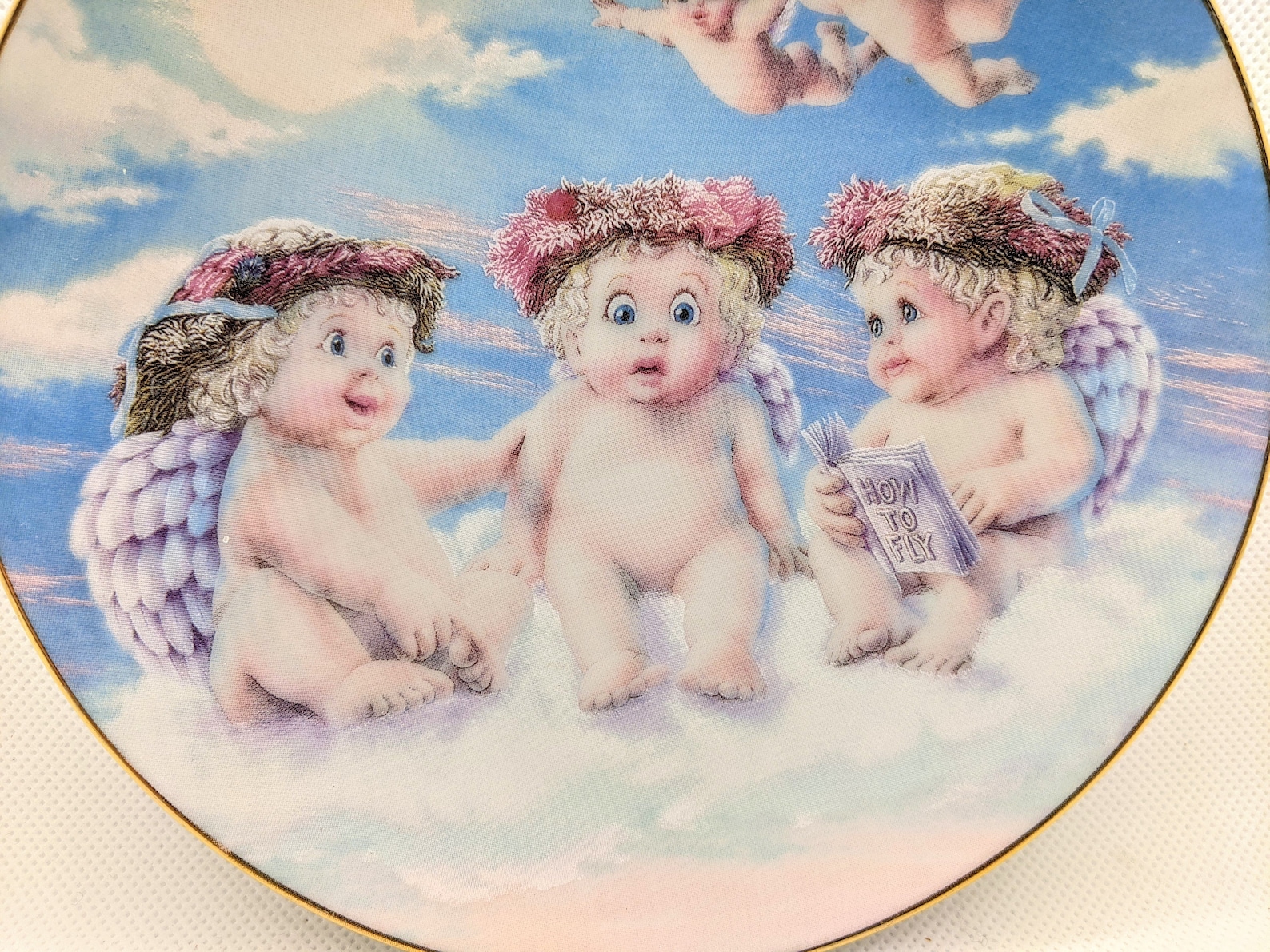 1994 Dreamsicles Flying Lesson Angel Cherub Limited Edition - Etsy