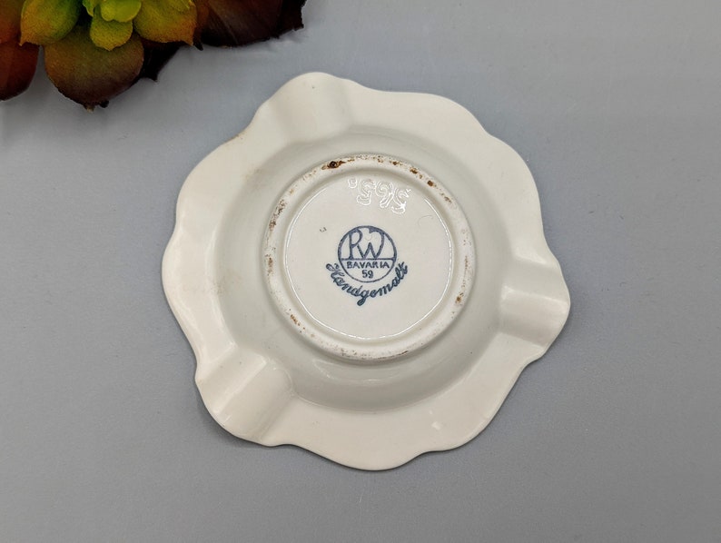 Vintage Ceramic Witten Ruhr Coat of Arms Heraldic Crest Germany Ashtray ...