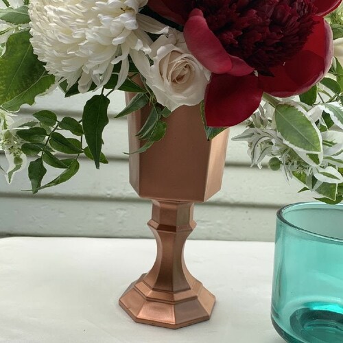 Copper Goblet Copper Compote Copper Chalice Copper Urn Vase - Etsy