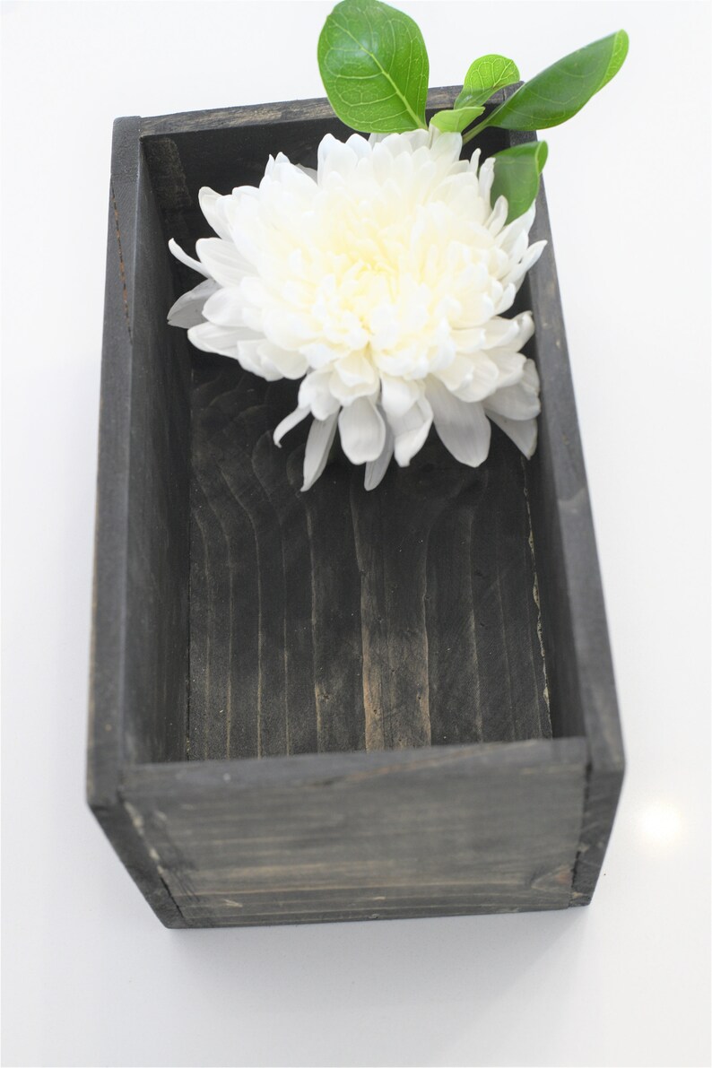 Wood Box Centerpiece Floral Wood Box Farmhouse Decor | Etsy