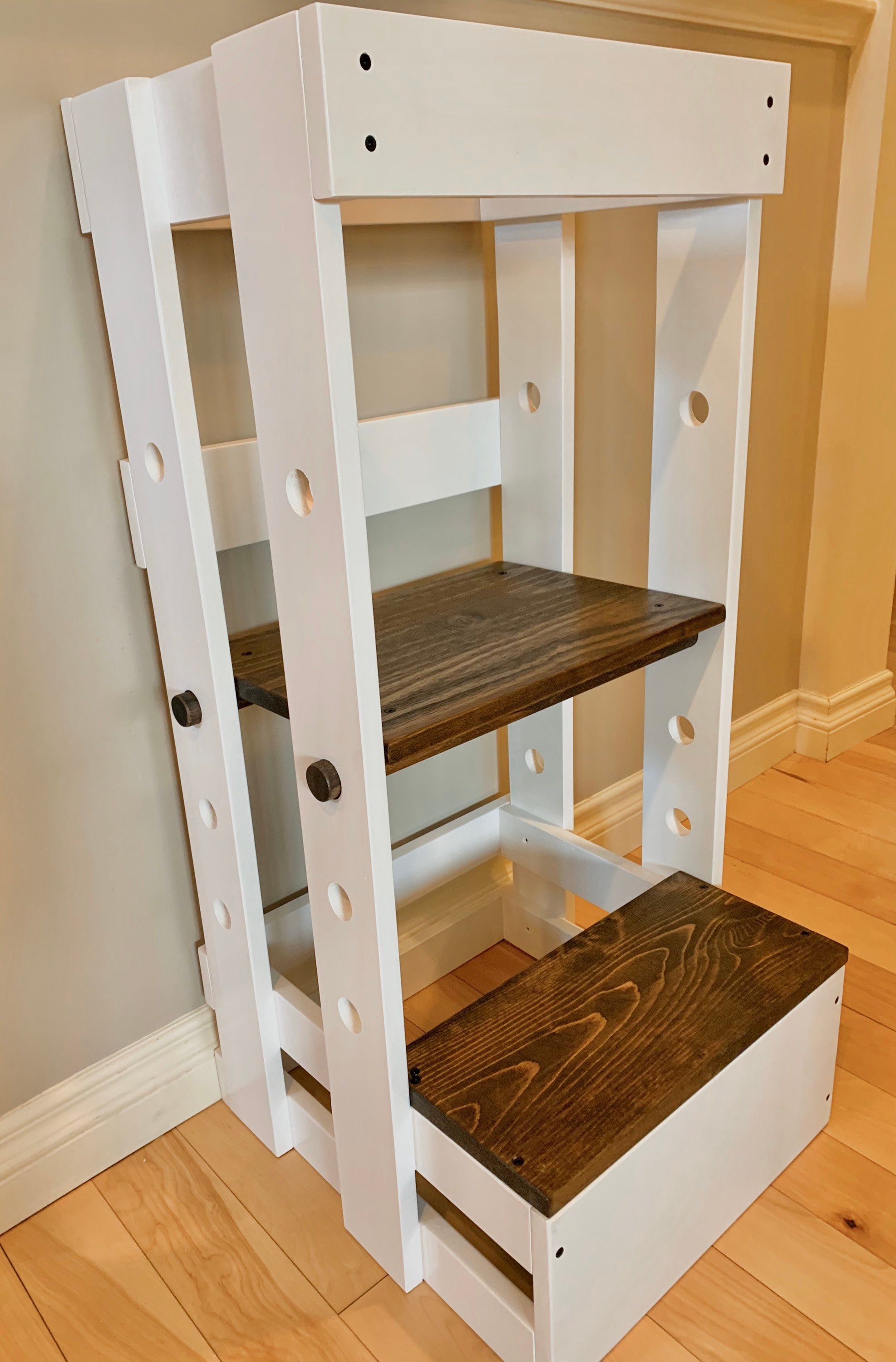Children's Step Tower, Montessori Observation Tower, Step Stool, Helper ...