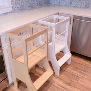 Learning Stand, Kitchen Tower Stand, Montessori Tower Kids, Step Stool ...