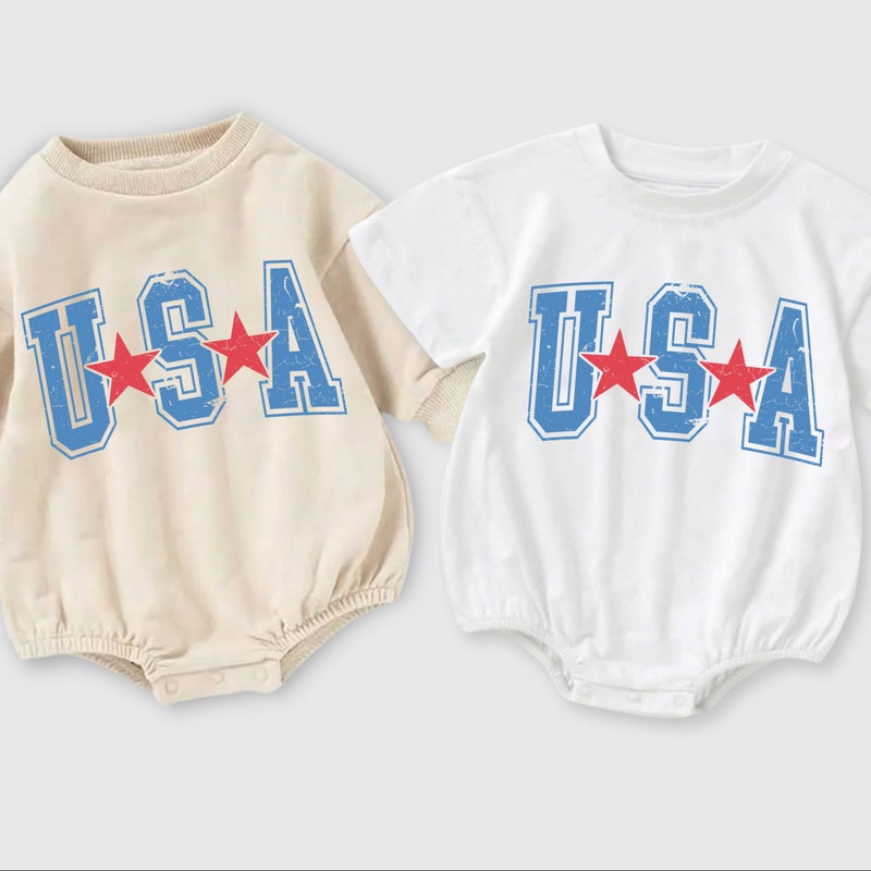 American Flag Romper - Etsy