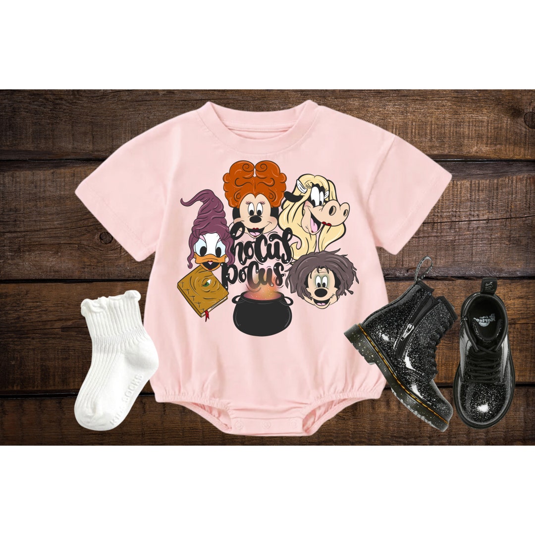 Hocus Pocus Mouse Witches, Sweatshirt Bubble Romper, Tshirt Bubble ...