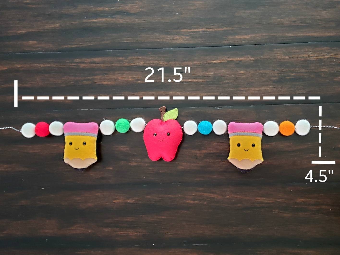 Teacher Gift Banner Classroom Garland Back to School Banner | Etsy