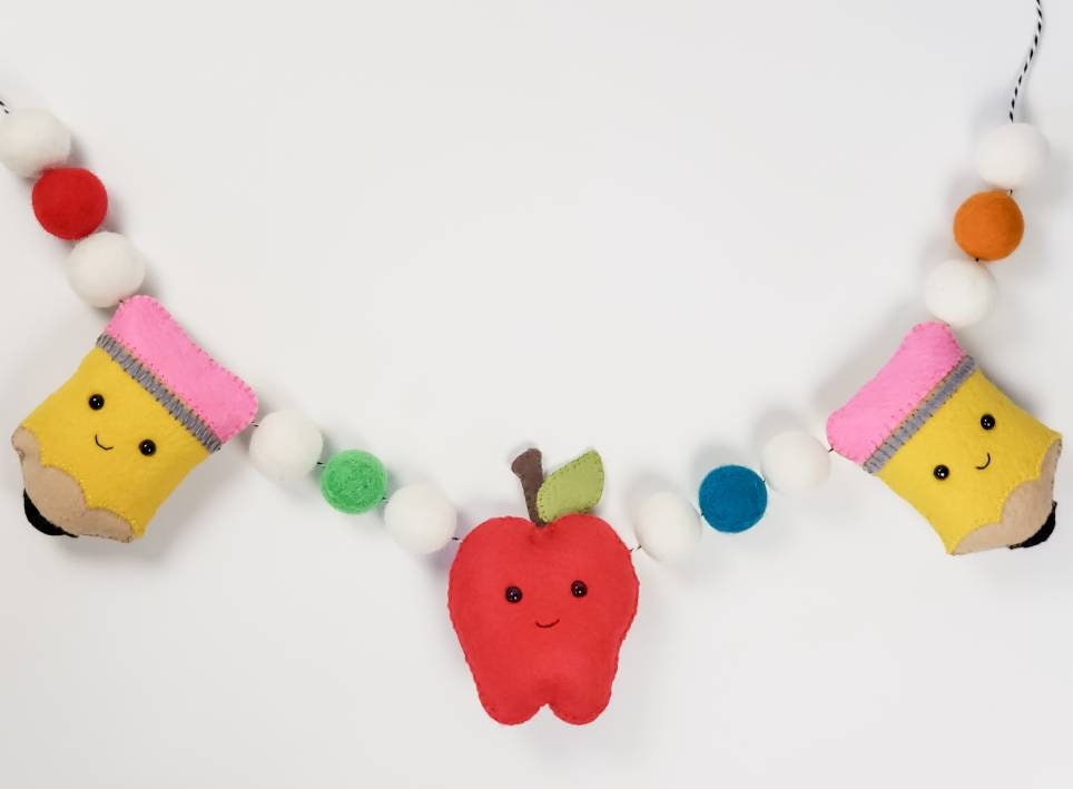 Teacher Gift Banner Classroom Garland Back to School Banner | Etsy