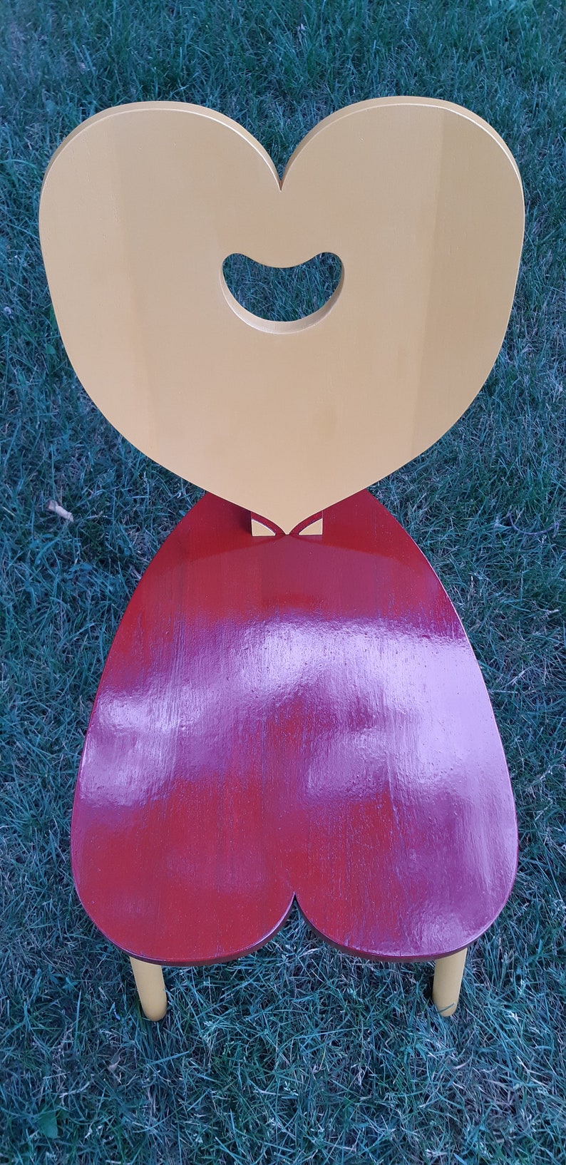 Adult Heart Chair - Etsy