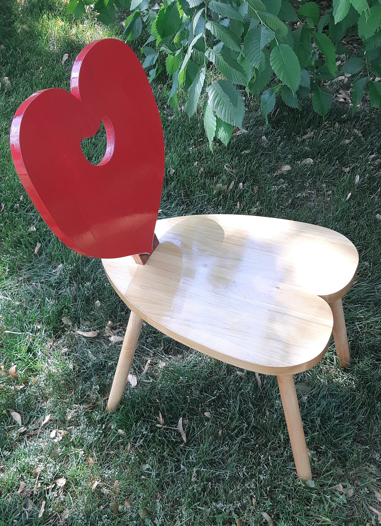 Adult Heart Chair - Etsy