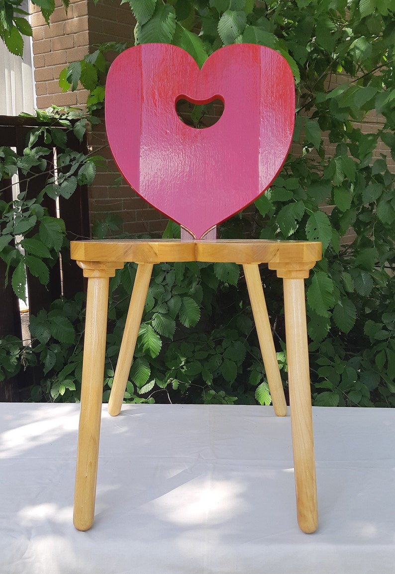 Adult Heart Chair - Etsy