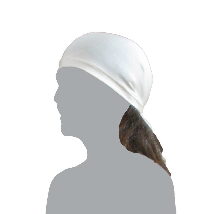 100% Silk Jersey Knit Dew Rag Du Rag Natural - Etsy
