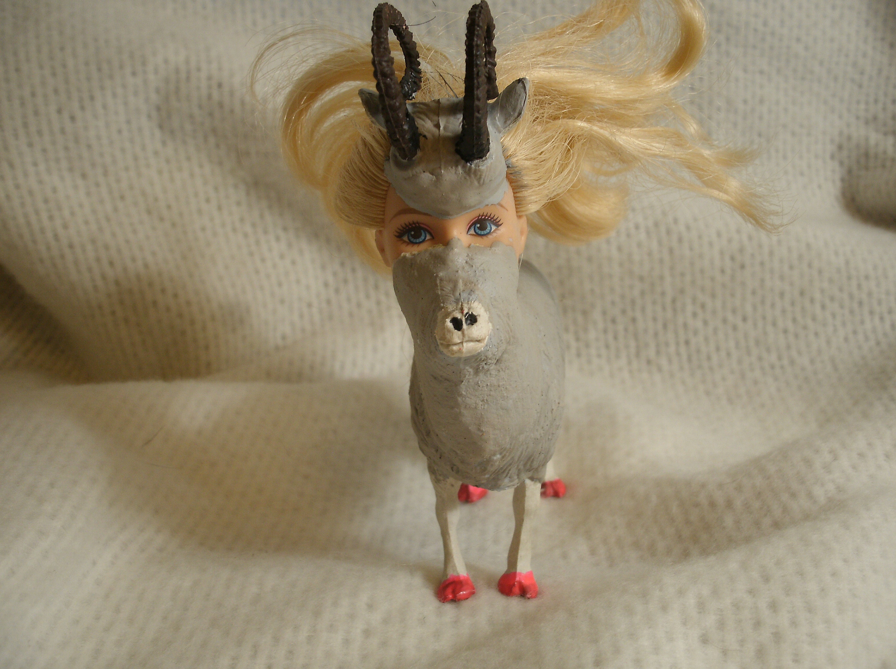 Big Horn Sheep Barbie: Pensive Mysterious Stylish Climber - Etsy