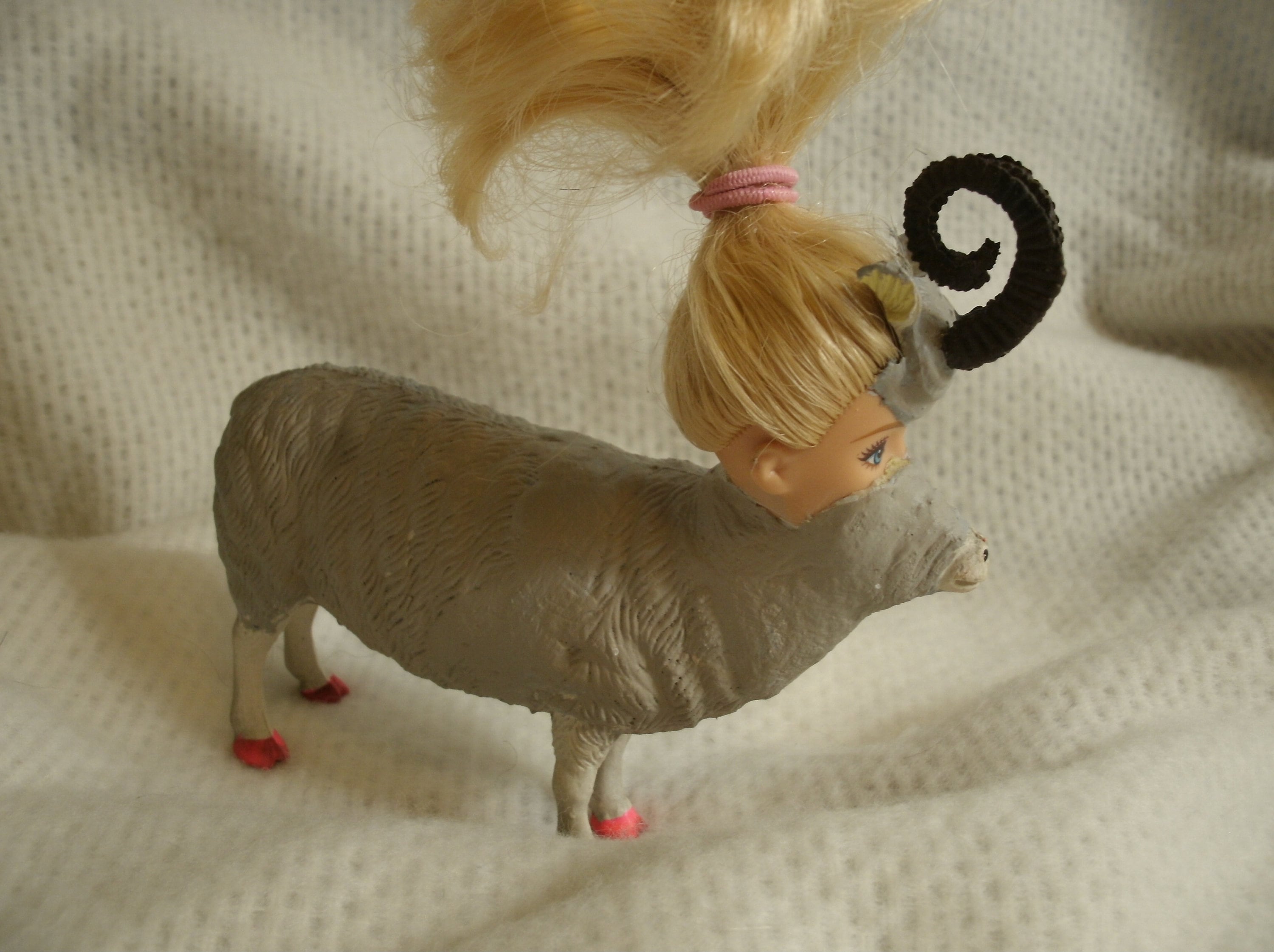 Big Horn Sheep Barbie: Pensive Mysterious Stylish Climber - Etsy