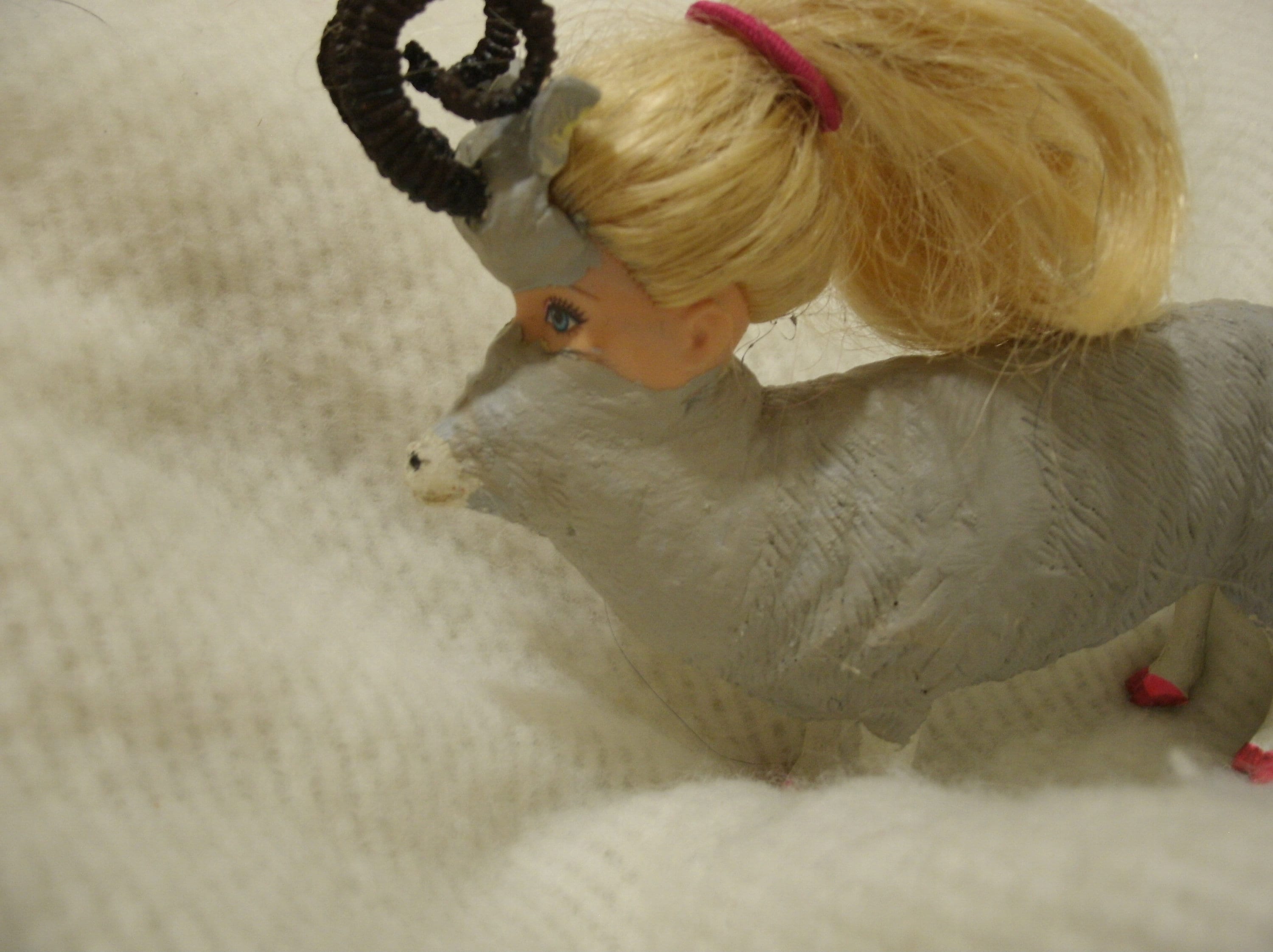 Big Horn Sheep Barbie: Pensive Mysterious Stylish Climber | Etsy