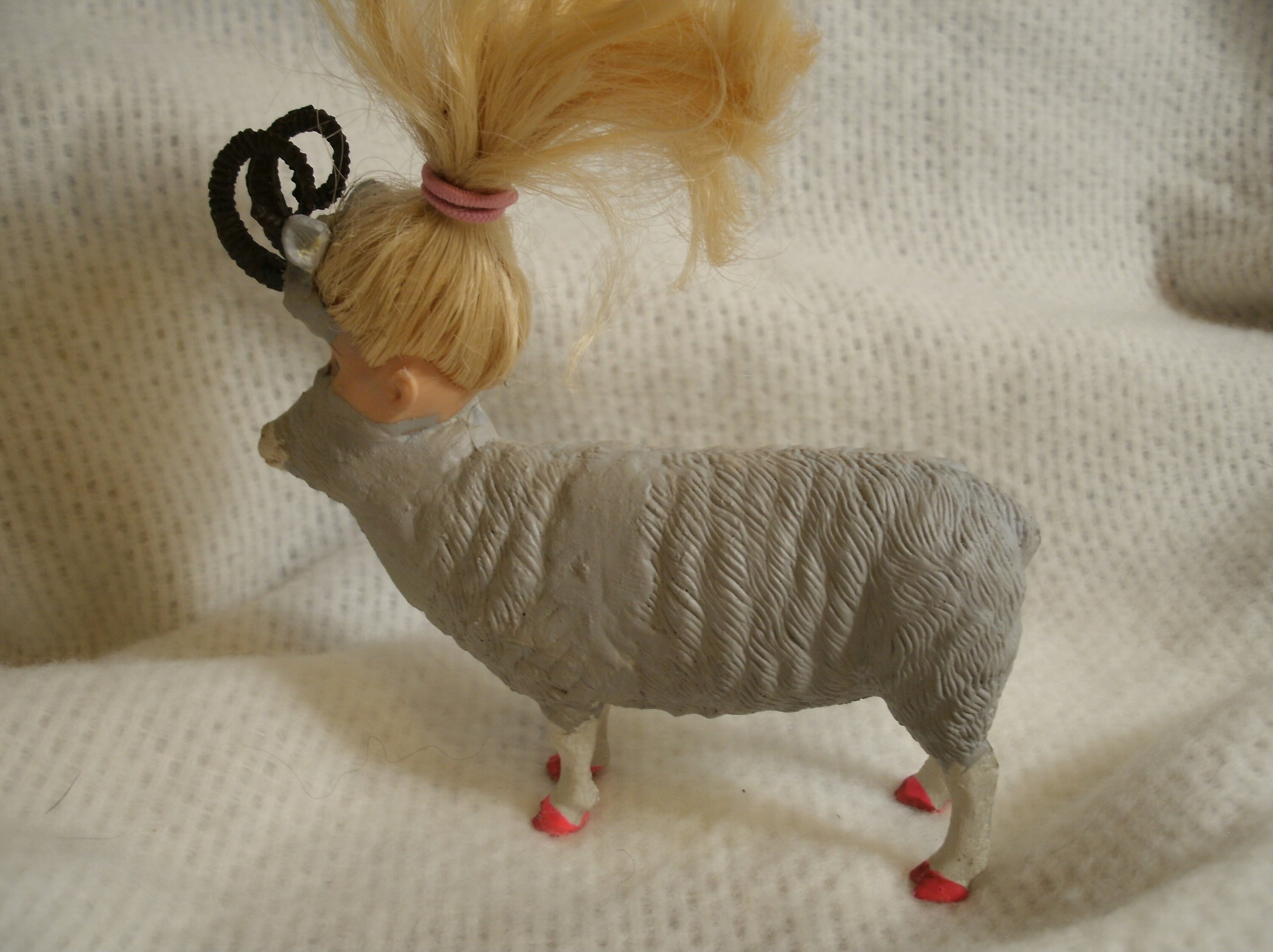 Big Horn Sheep Barbie: Pensive Mysterious Stylish Climber - Etsy