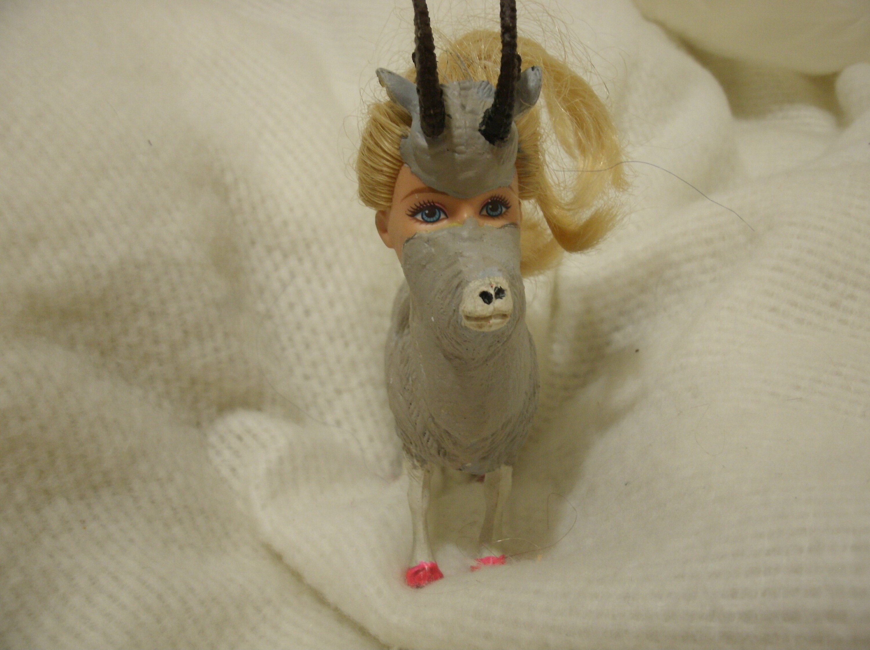 Big Horn Sheep Barbie: Pensive Mysterious Stylish Climber - Etsy