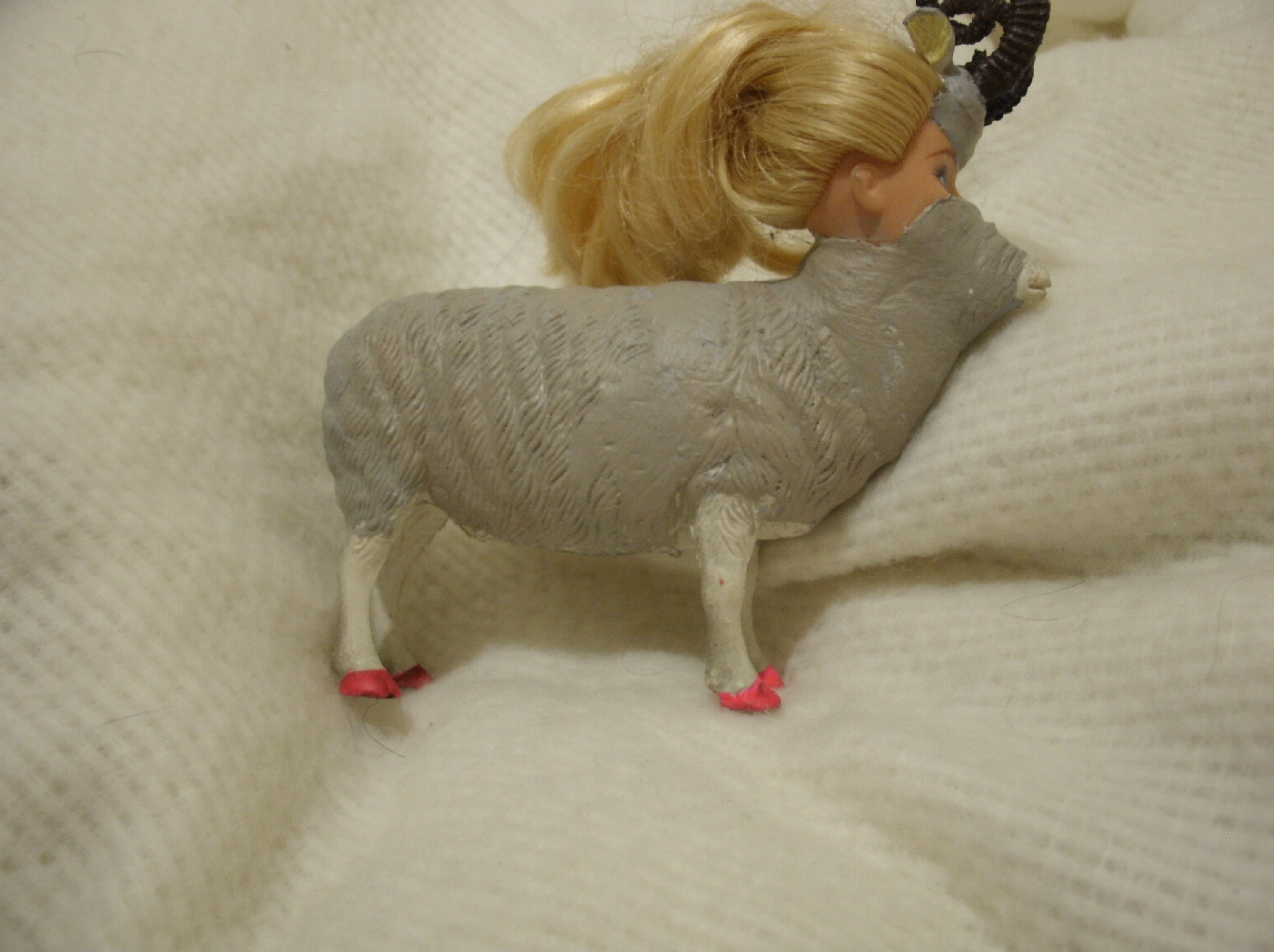 Big Horn Sheep Barbie: Pensive Mysterious Stylish Climber - Etsy