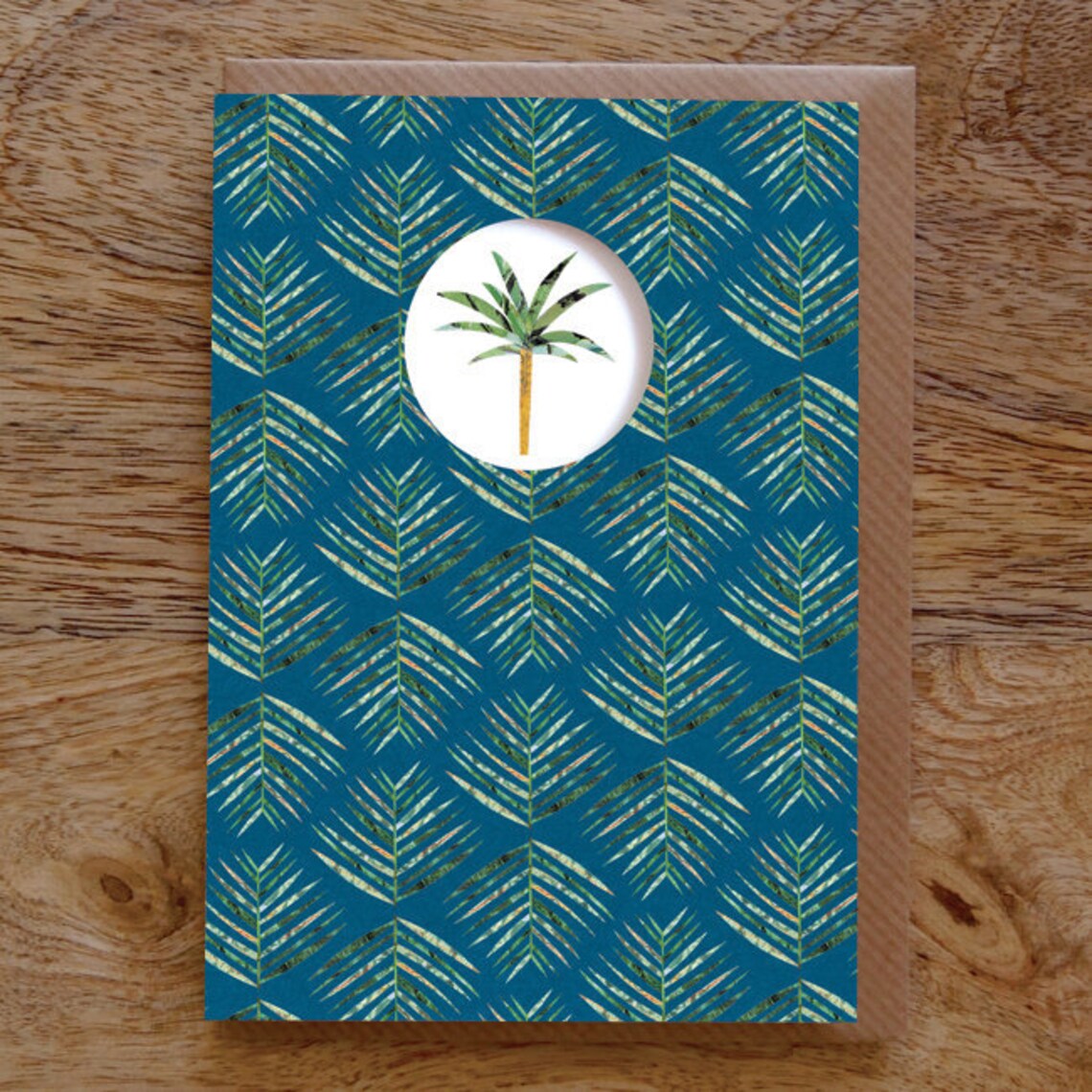 PALM TREE Greeting Card Palm Leaves Card Botanical Palm Tree - Etsy UK