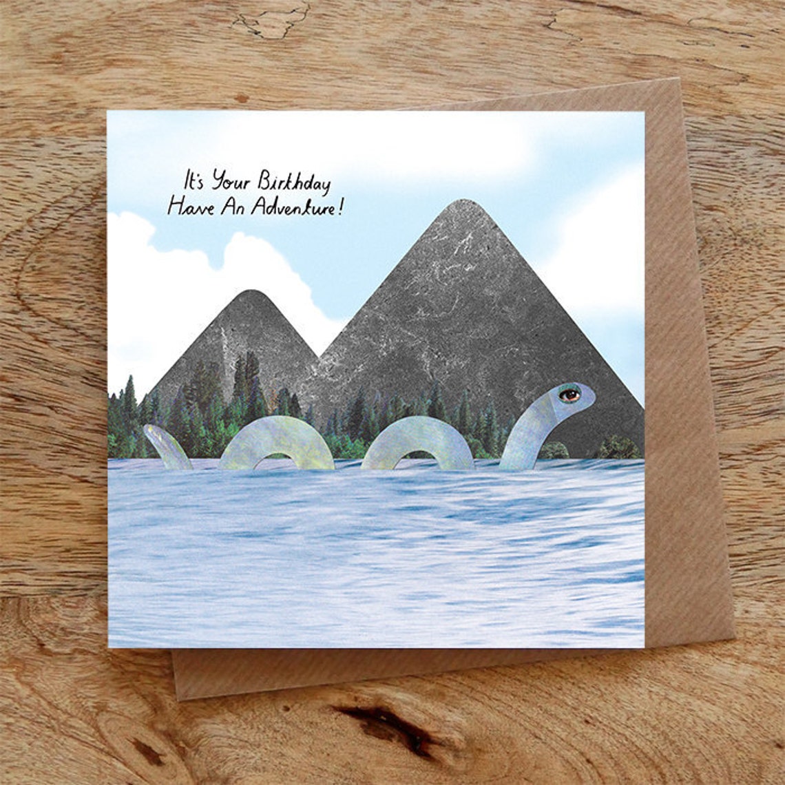 LOCH NESS BIRTHDAY Have an Adventure Greeting Card - Etsy UK