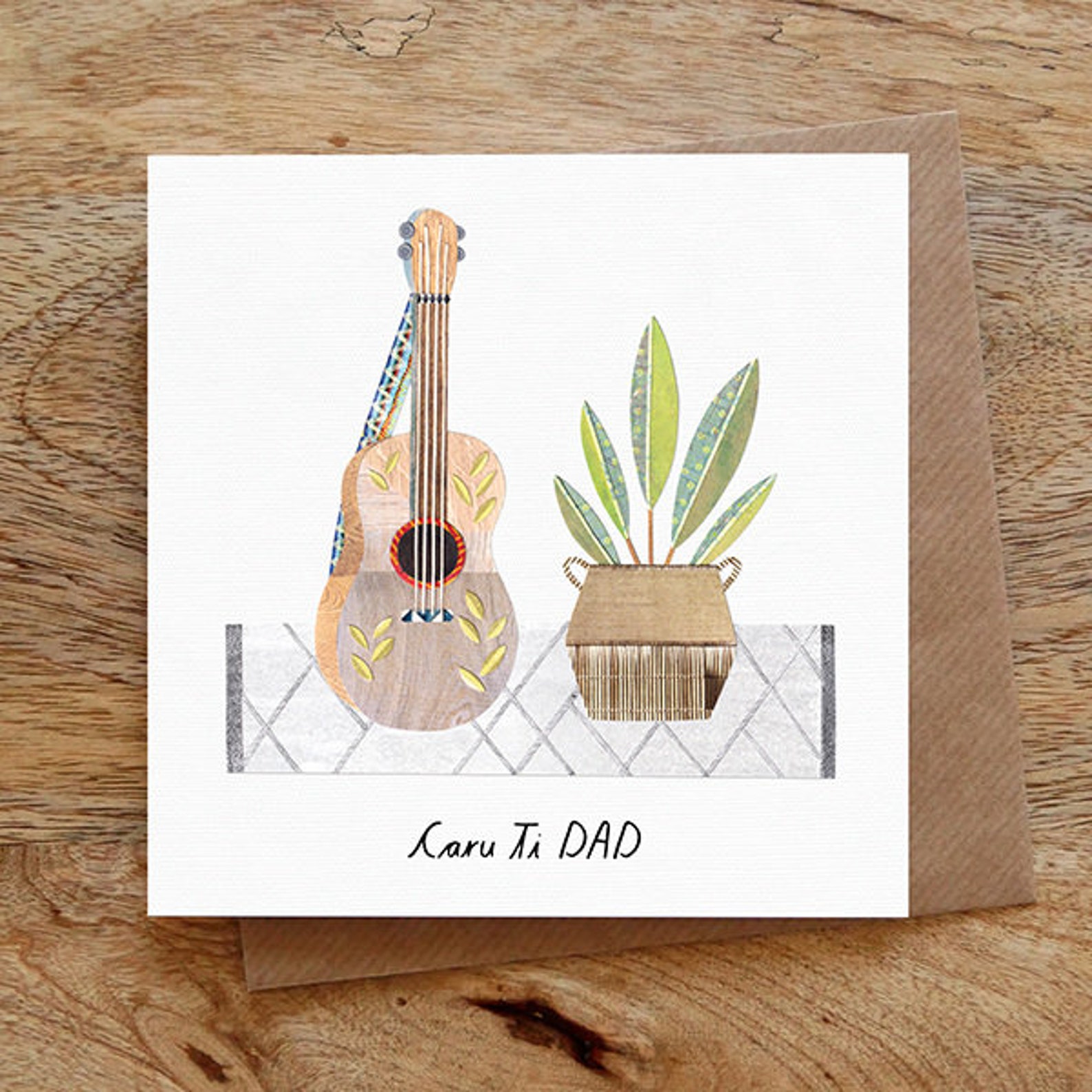 CARU TI Dad love You Dad WELSH Welsh Dad Card Father's - Etsy