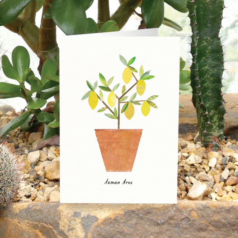 Lemon Tree Cards - Etsy
