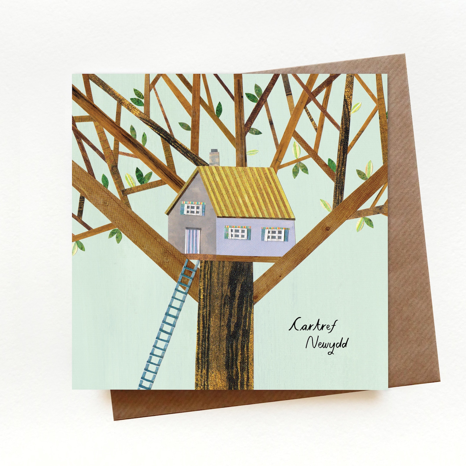 Cartref Newydd (new Home WELSH) Happy New Home Greeting Card, Welsh ...