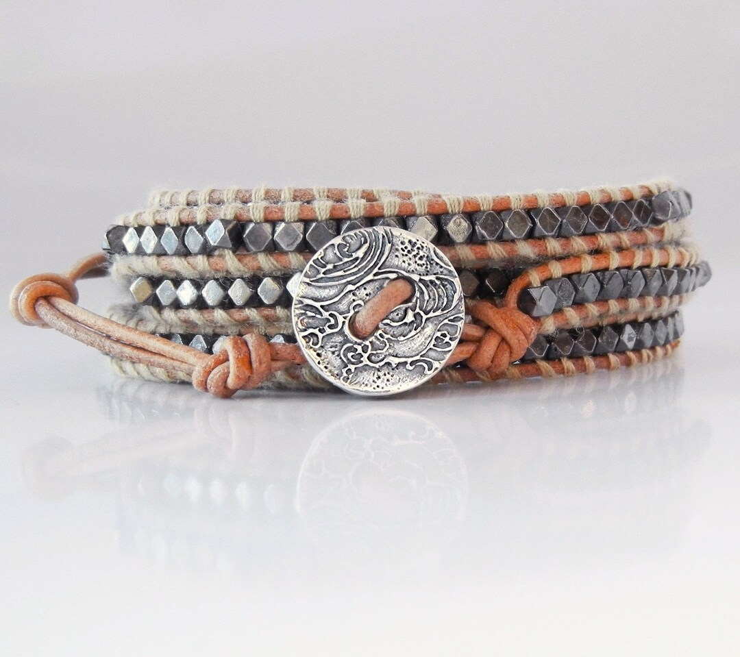 ONE Artisan Button Clasp, 2.5mm Sterling Silver Double Holed Button ...