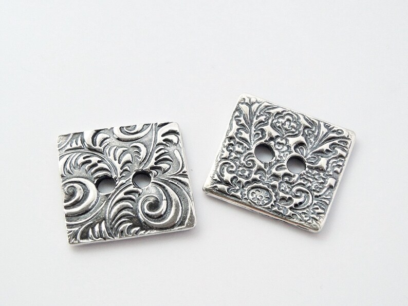 ONE REVERSIBLE Handmade Jewelry Clasp (bh3s), Unique Handmade Button ...