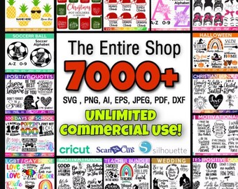Mega SVG Bundle, T Shirt Designs SVG, Svg Files for Cricut, Silhouette ...
