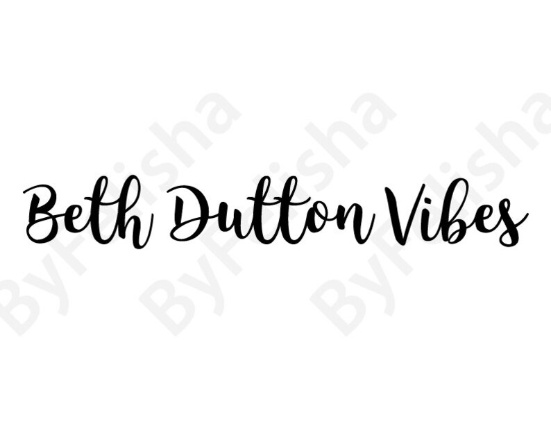 Yellowstone Graphic Tee / Yellowstone / Beth Dutton / Fan / TV - Svg ...