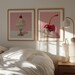 Retro Ice Cream Print Set | Glitter Cherry Dessert Art | Whimsical Wall ...