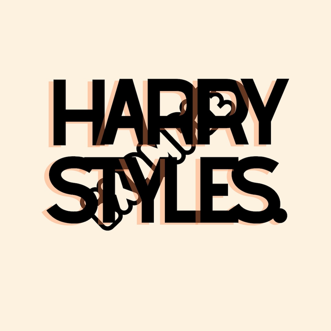 Harry Styles Name Poster 18 X 24 DIGITAL DOWNLOAD - Etsy