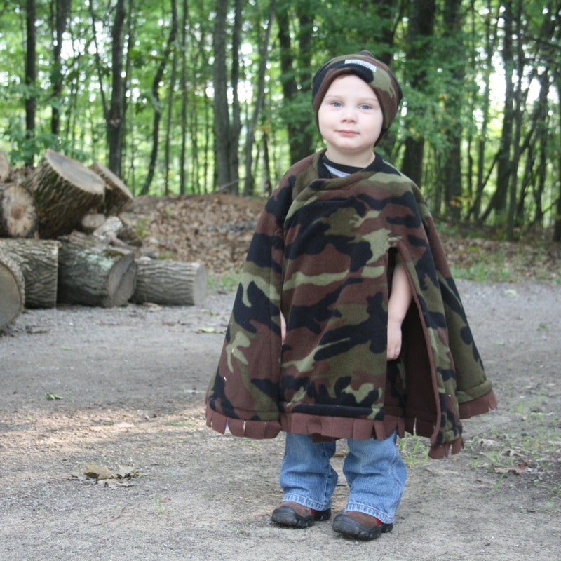 Girls Winter Cape - Etsy