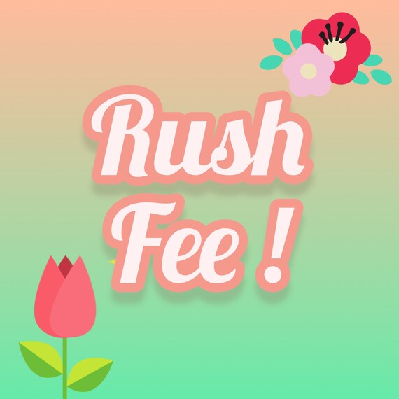 Rush Fee by Magical Parties | Catch My Party