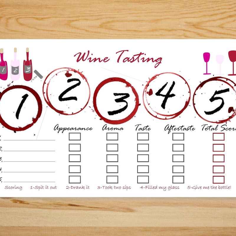 Wine Tasting Party - Etsy