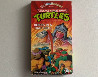 Teenage Mutant Ninja Turtles TMNT Attack of the Big Macc VHS | Etsy