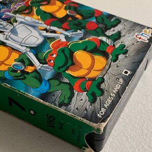 Teenage Mutant Ninja Turtles TMNT Attack of the Big Macc VHS - Etsy