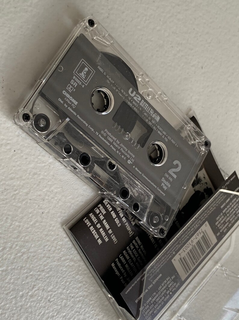 U2 Rattle and Hum Vintage Cassette Tape Rock 80s - Etsy