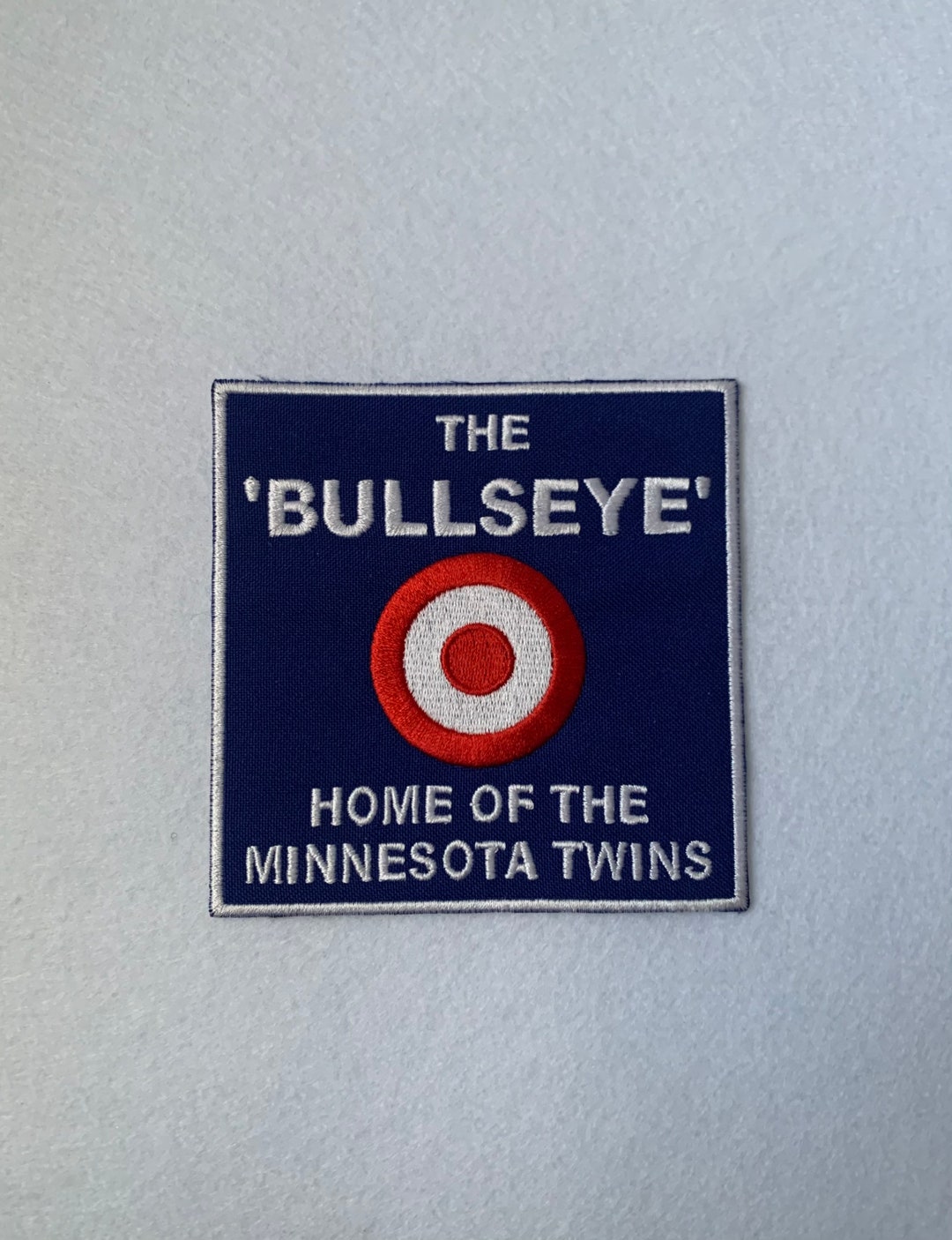 The Bullseye Target Home of the Minnesota Twins Patch 90s - Etsy