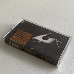 U2 Rattle and Hum Vintage Cassette Tape Rock 80s - Etsy