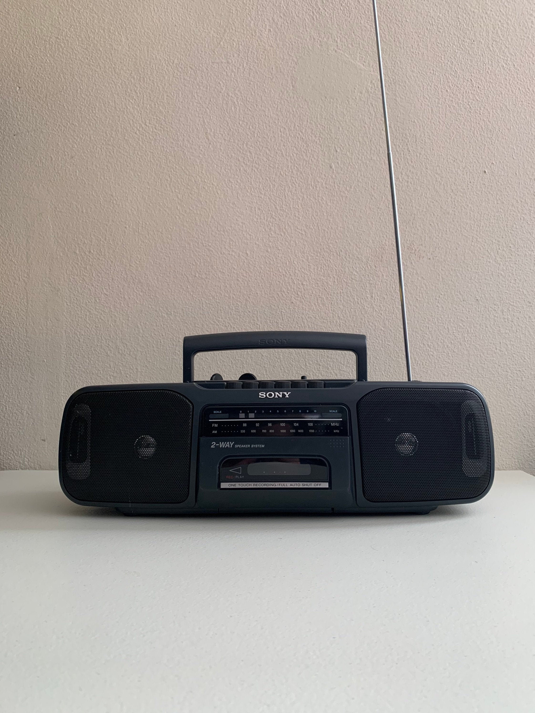 Sony CFS-200 AM FM Radio Tape Player Boombox 90s | Etsy