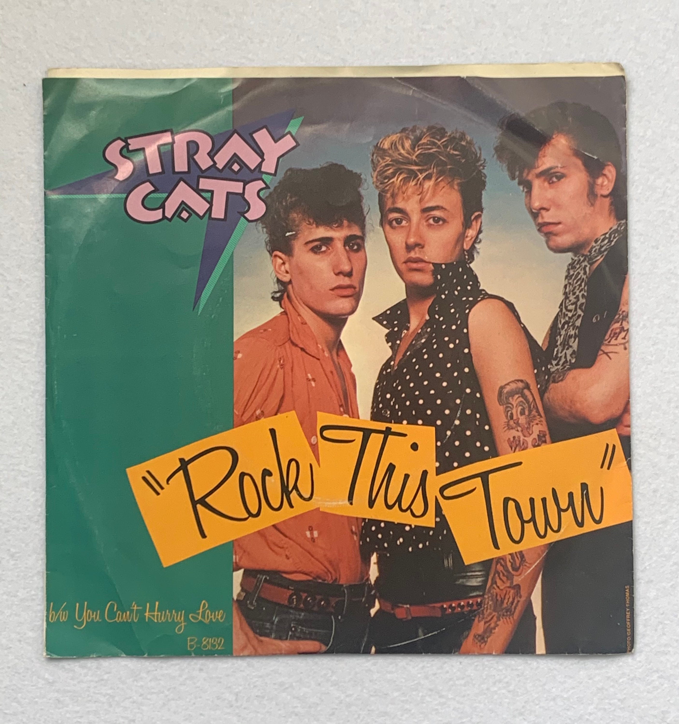 Stray Cats Rock This Town You Can't Hurry Love Vintage | Etsy